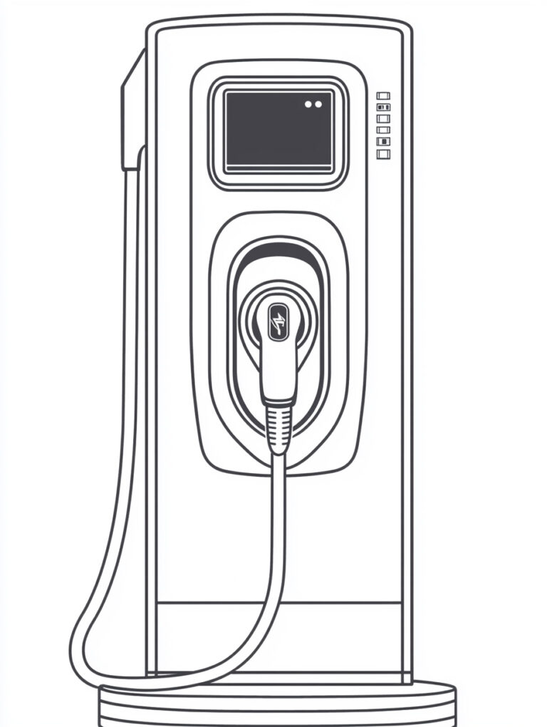Borne recharge électrique - hôtel et restaurant Lacour